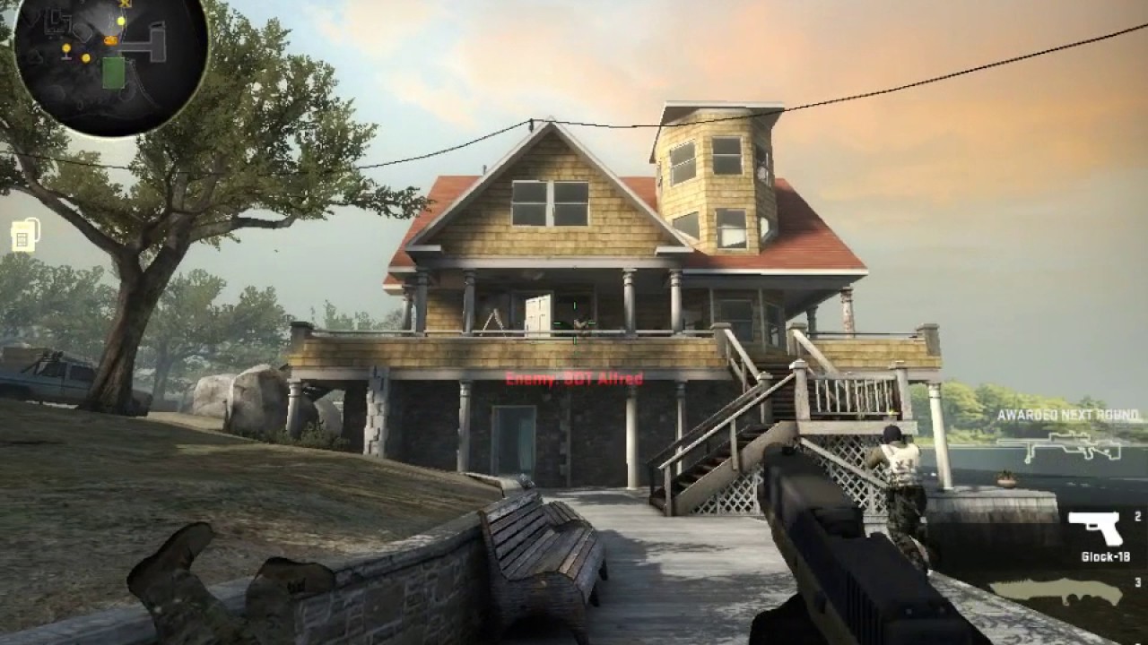 CS GO Lake Map - YouTube