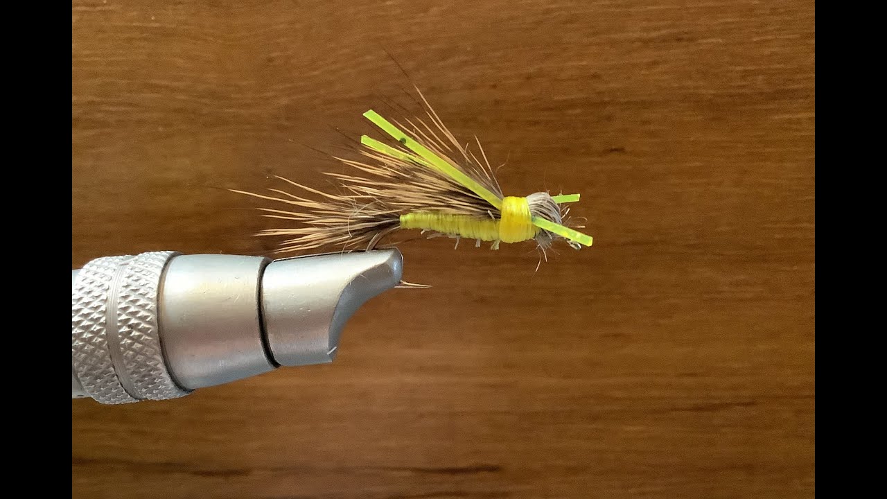 Fly tying the Yellow Madame X - YouTube
