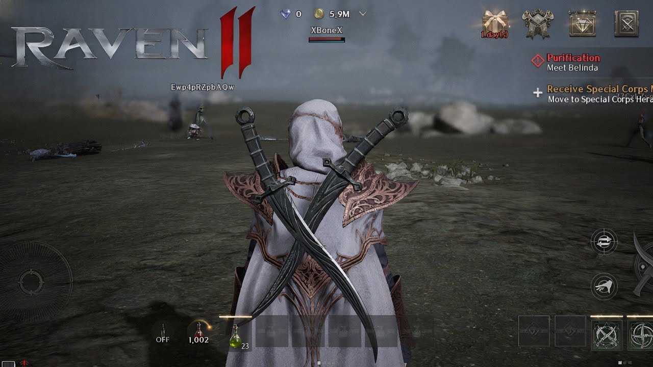 RAVEN 2 GAMEPLAY ASSASSIN MMORPG FOR ANDROID/iOS WALKTHROUGH LEVEL 24 ...