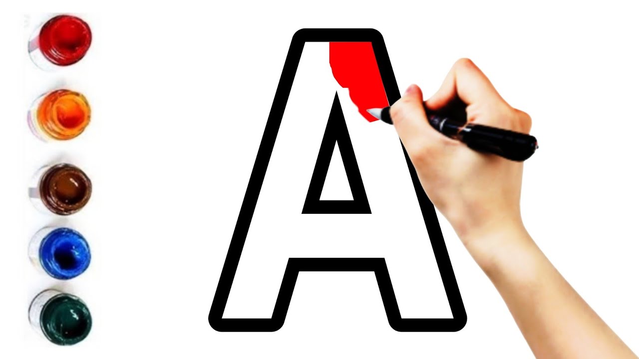 Learn How To Write Alphabets A To Z | Alphabet ABC For Kids | Step By ...