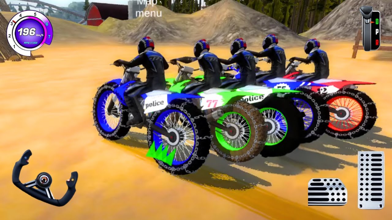 Mega ramp Motocross Dirt Bikes driving Off-road | Offroad Outlaws motor ...