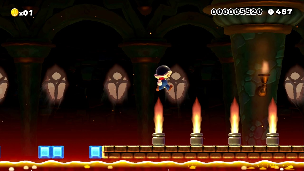 magikoopa castle by jj - SUPER MARIO MAKER - NO COMMENTARY 1bc 1bc ...