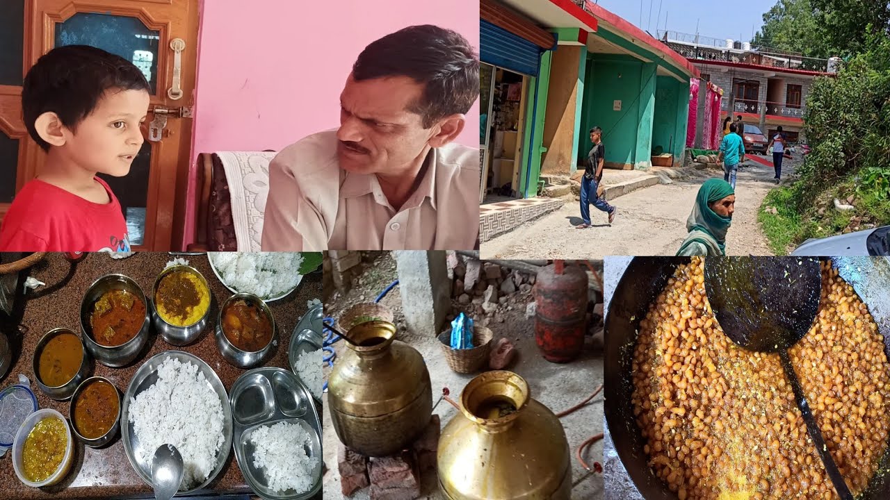 इतने दिन बाद Mandyali Dham😋 खाने को मिल रही है मजा आ गया कैसे बनती है ...