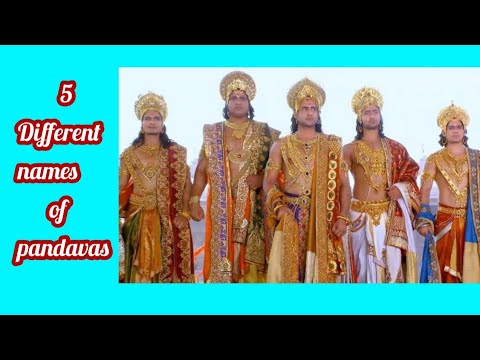 5 different names of pandavas - YouTube
