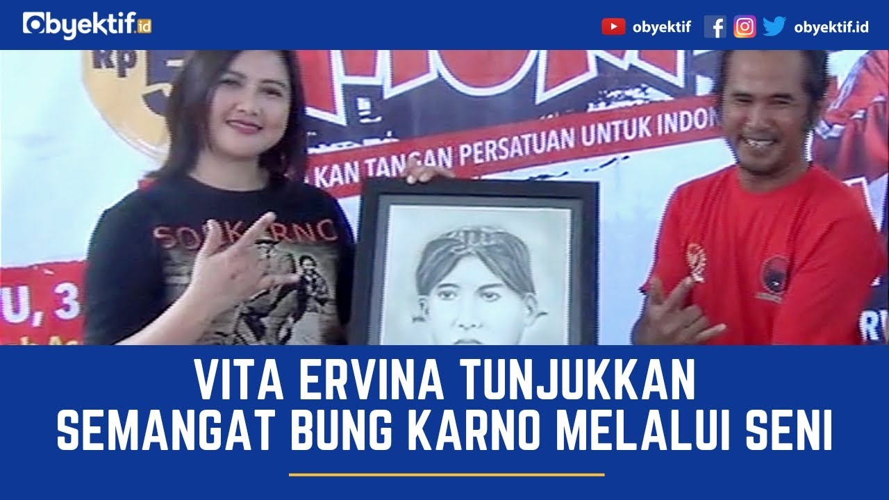 VITA ERVINA TUNJUKKAN SEMANGAT BUNG KARNO MELALUI SENI - YouTube
