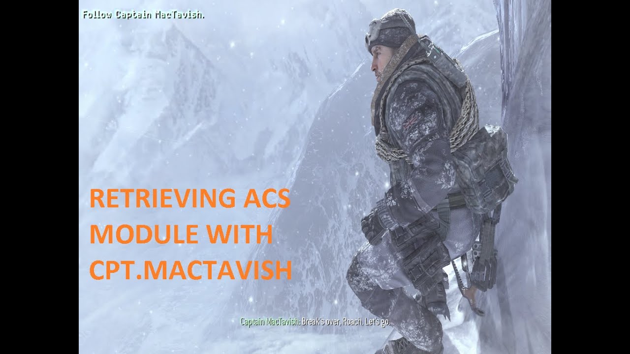 RETRIEVING ACS MODULE WITH CPT.MACTAVISH IN COD MW2 GAMEPLAY # 2 - YouTube
