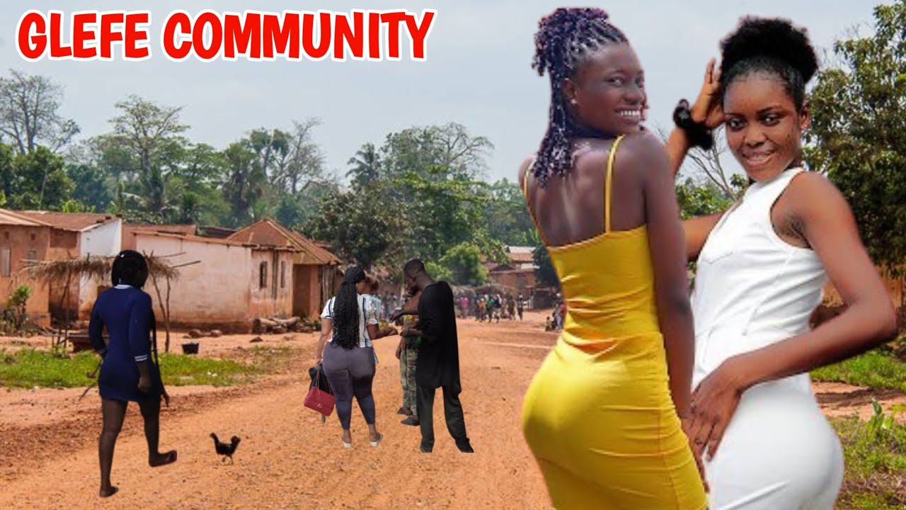 LIFE Inside GLEFE COMMUNITY In Africa! My first Tour At GLEFE | Ghana ...