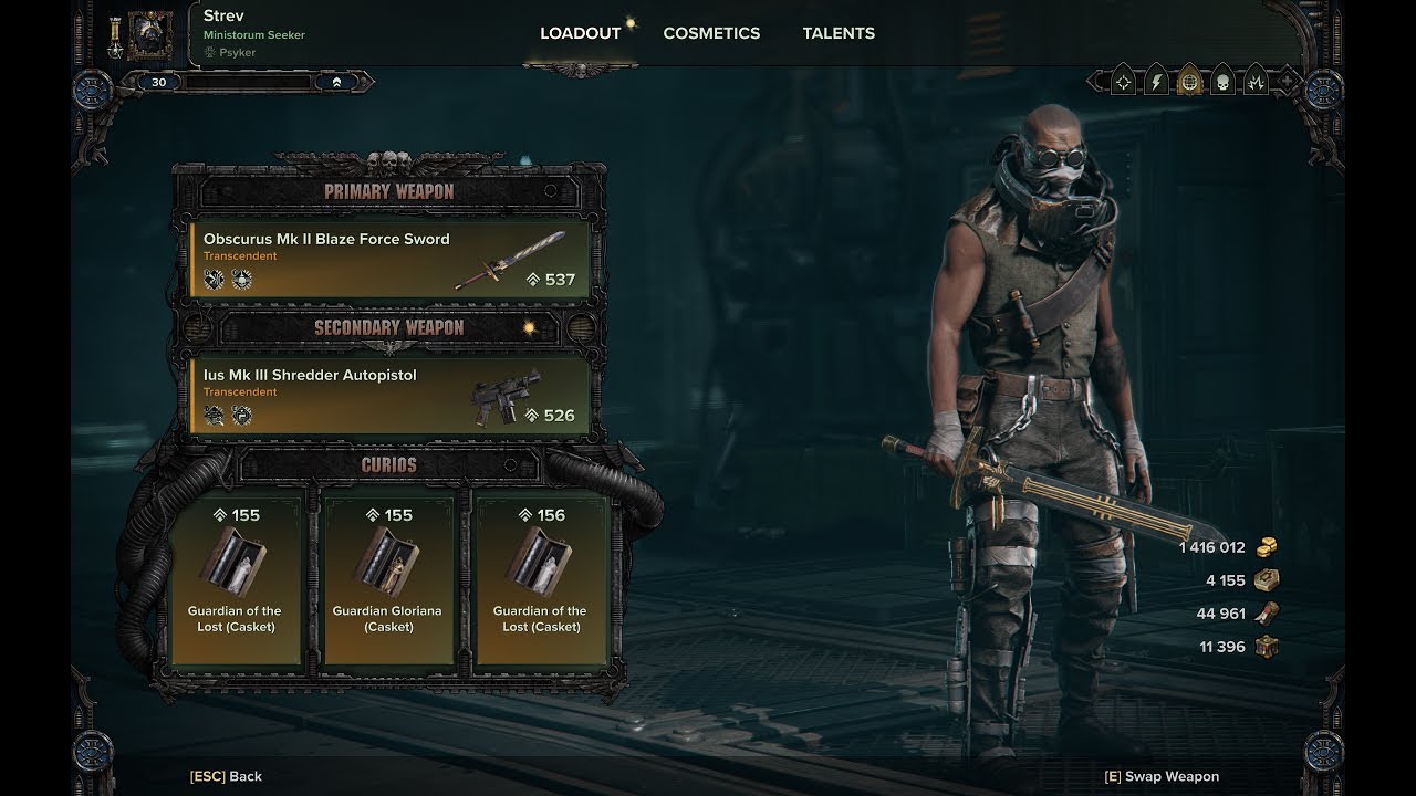 Warhammer 40000 Darktide 2024 Melee Gaze Psyker Build w/gameplay - YouTube