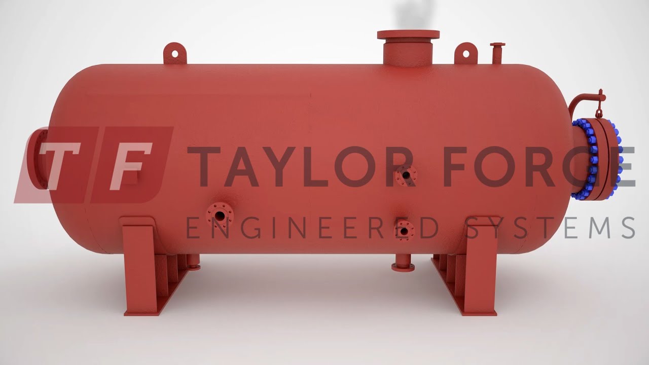 Taylor Forge Vortex Cluster Separation Process - YouTube