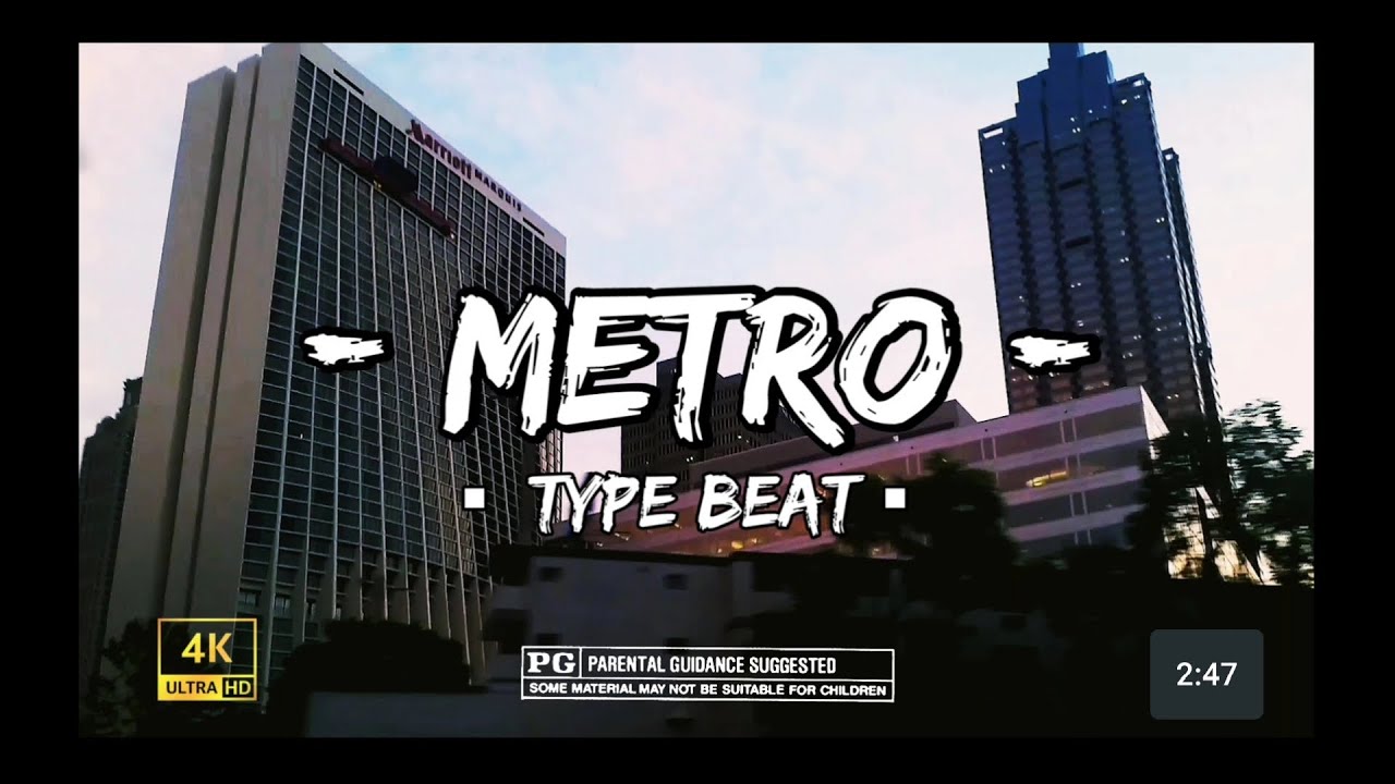 "METRO" Type Beat | 2022 | Official Music Video [Hard Bass] - Mix - YouTube