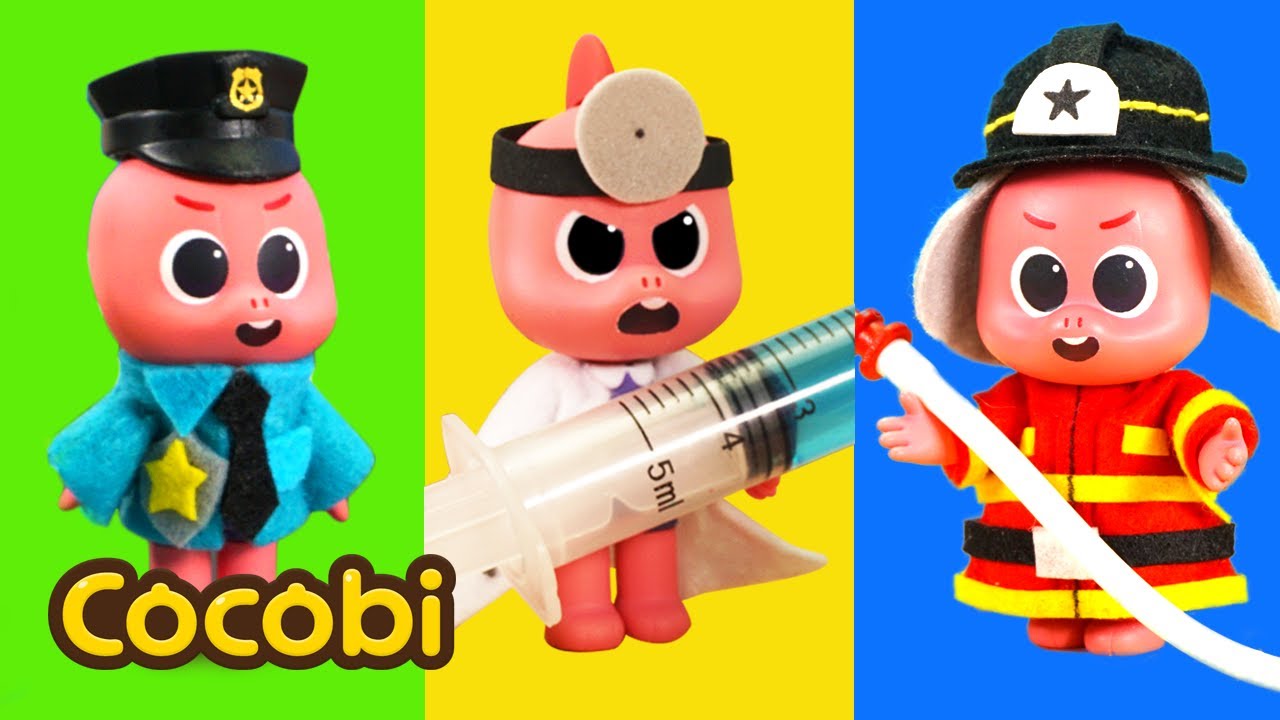 Cocobi Job Songs Compilation🤩 + More Best Kids Songs | Cocobi Nursery ...