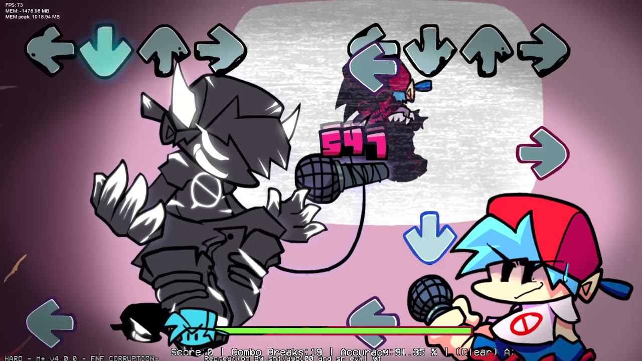 Friday Night Funkin' corrupted VS Soul BF Full week - YouTube