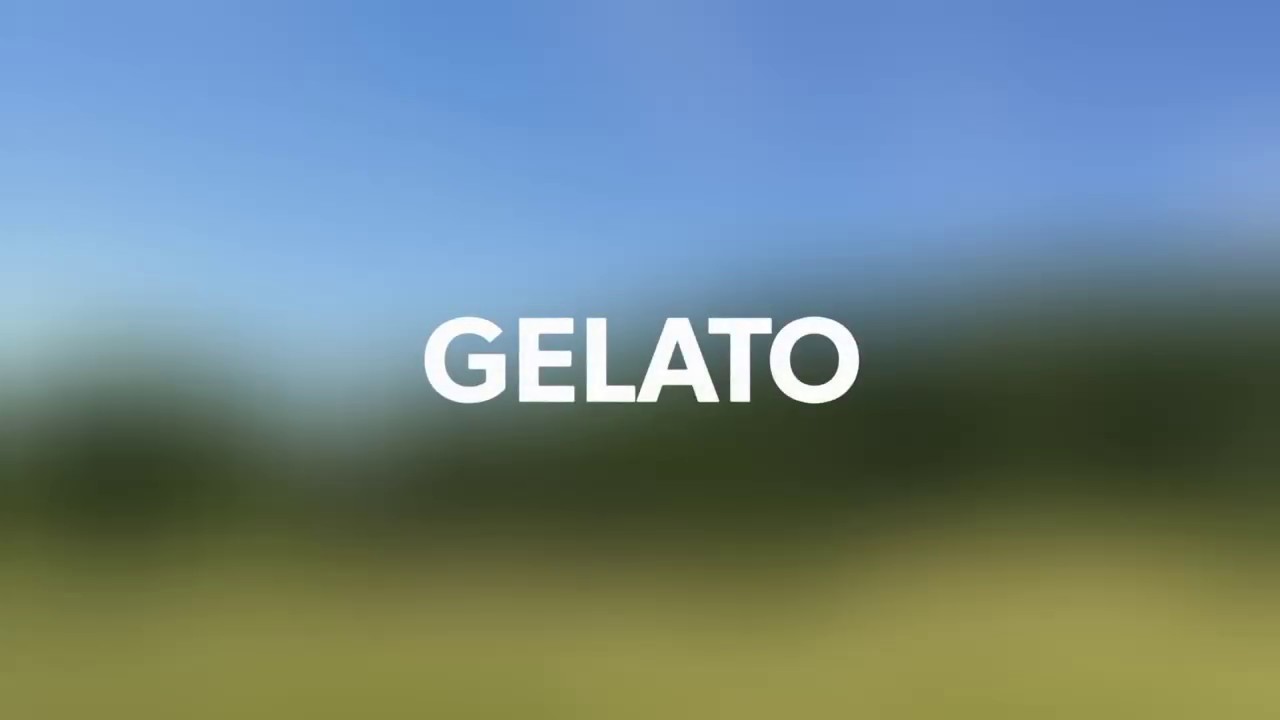 What does Gelato mean? - YouTube