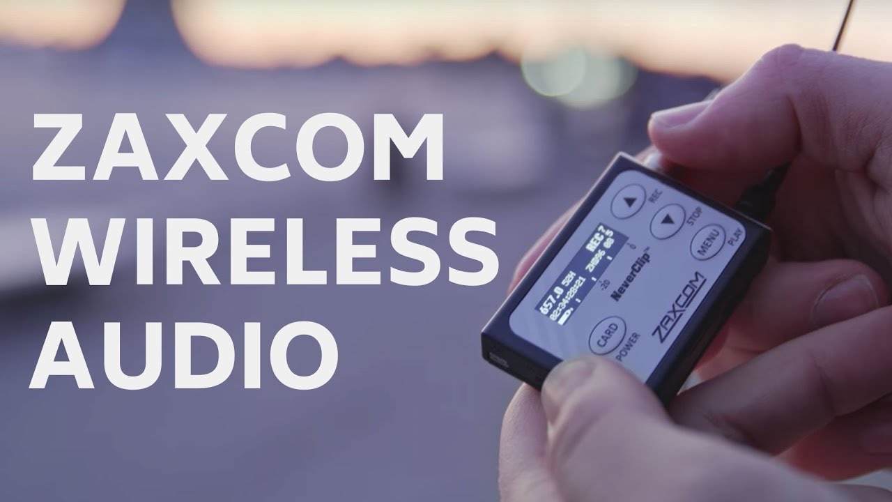 Why the Zaxcom Wireless transmitters are lifesavers - YouTube
