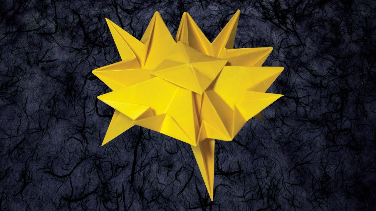 Origami Squishy Blob (Jeremy Shafer) - YouTube