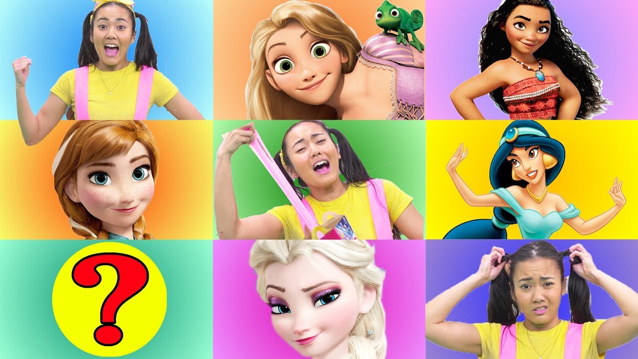 Disney Princess Giant Smash Game with Frozen Elsa, Rapunzel and Ellie ...