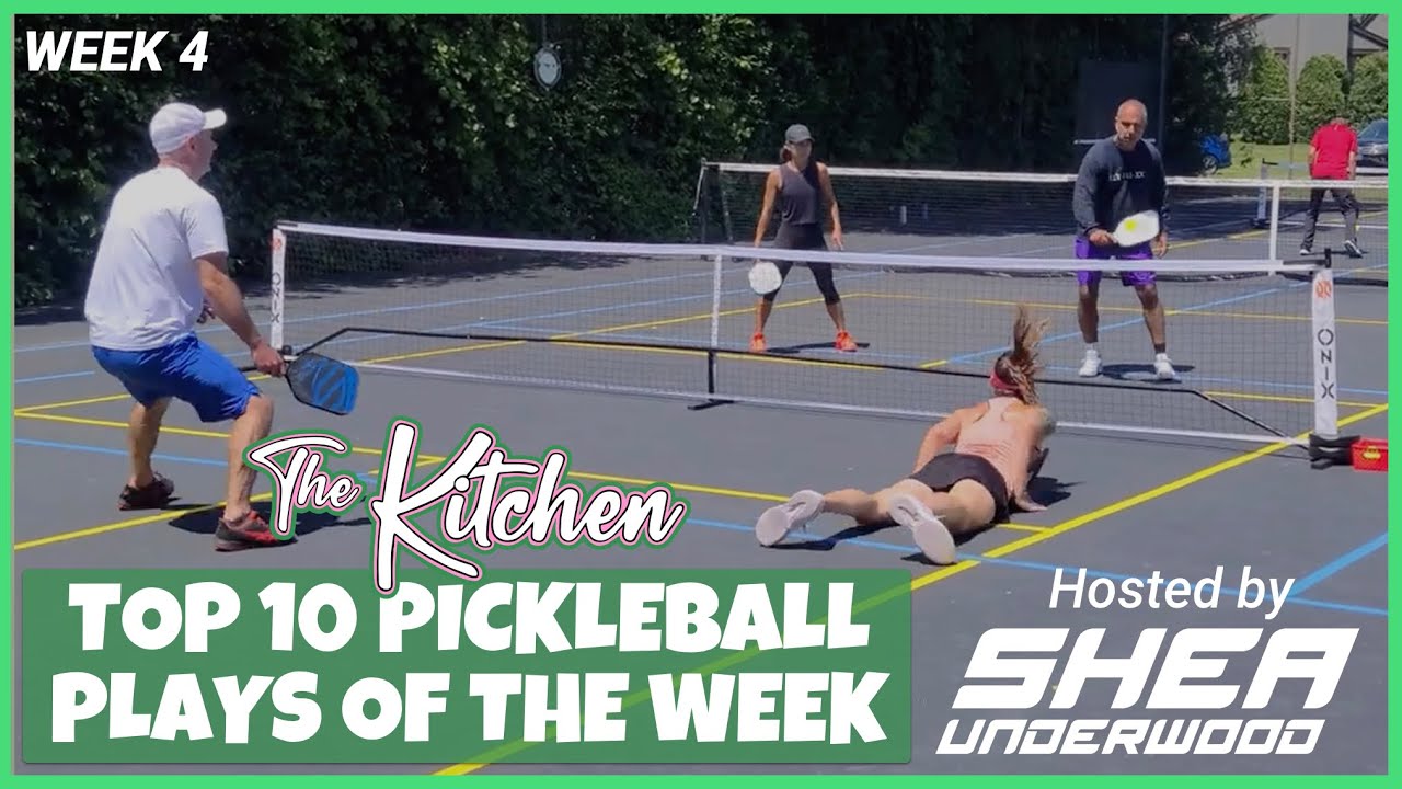 Top 10 Pickleball Plays - Week 4 (The Kitchen Community Highlights ...