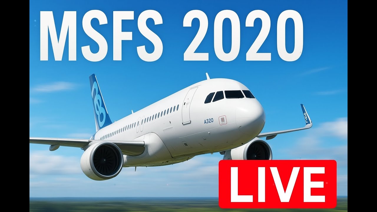 🔴LIVE sur MFSF2020 mon pote DECOLLE et ATTERIE et FAIT des VOLS avec ...