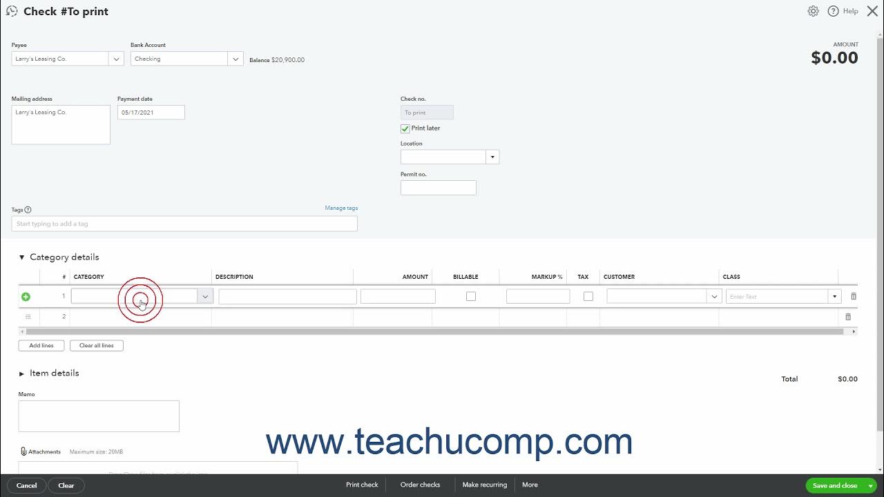 QuickBooks Online Tutorial Creating and Using Other Current Assets Accounts Intuit Training ...