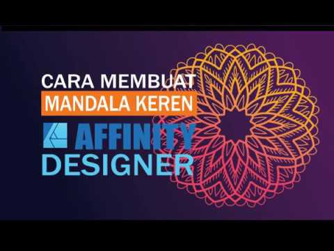 Cara Membuat Mandala di Affinity Designer - YouTube