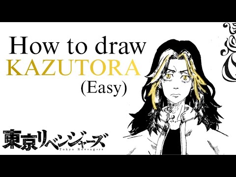 How to draw KAZUTORA - YouTube
