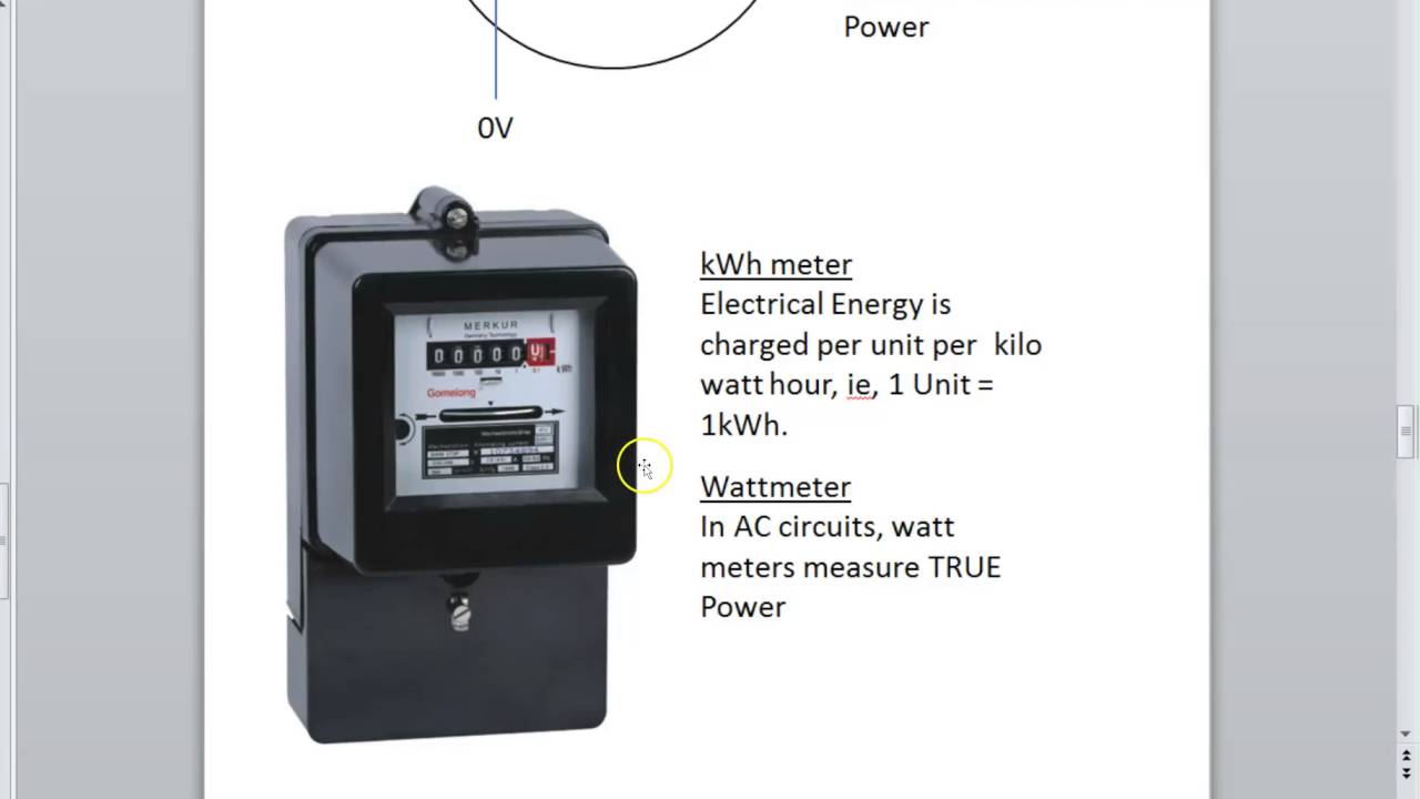 Voltage Transformers and Energy Meters - YouTube