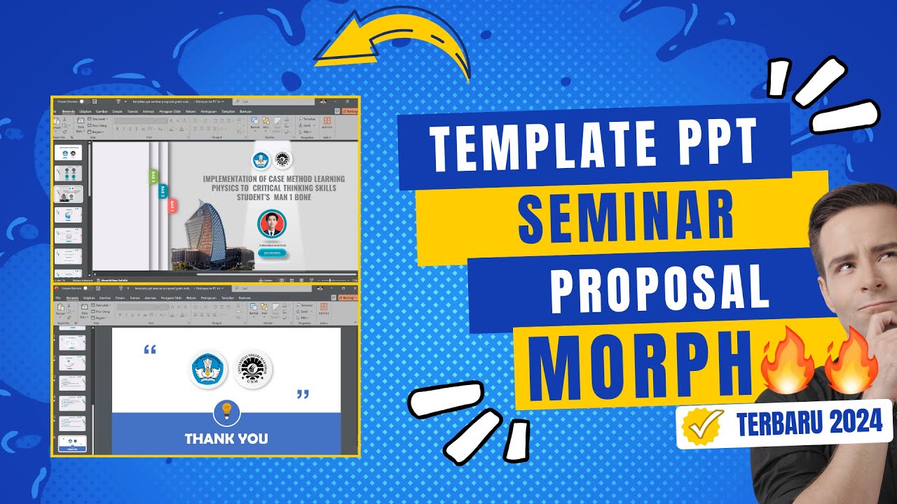 Template Powerpoint (PPT) Seminar Proposal MORPH Terbaru 2024 - YouTube