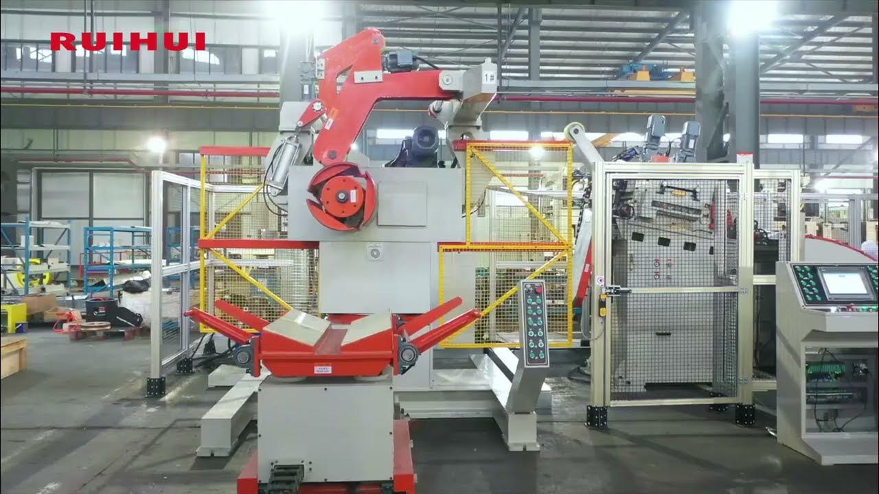Custom High Quality and Compatibility Decoiler Straightener Feeder Manufacturer - RUIHUI - YouTube