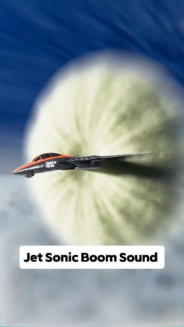 Jet Super sonic boom Explained | #shorts - YouTube