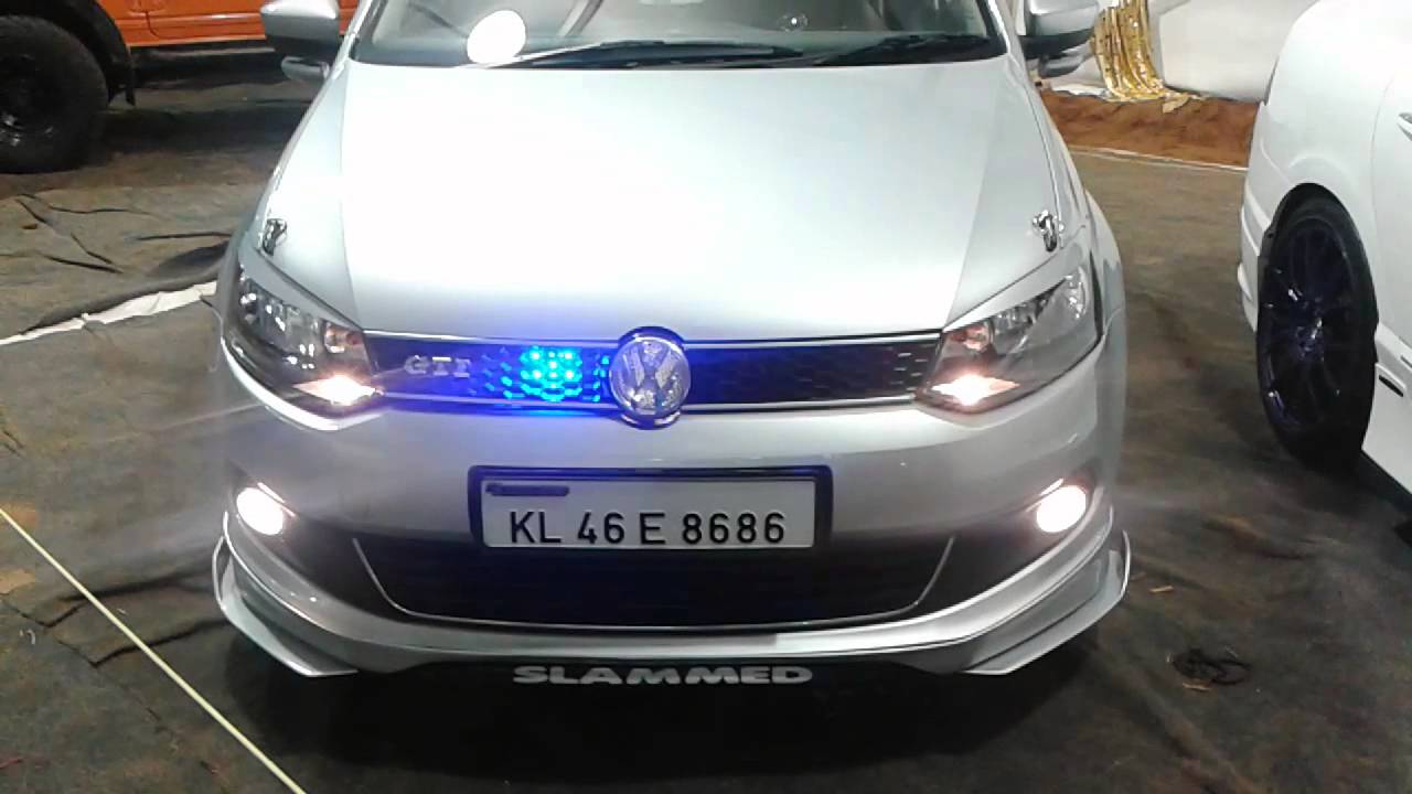 Volkswagon polo police light - YouTube