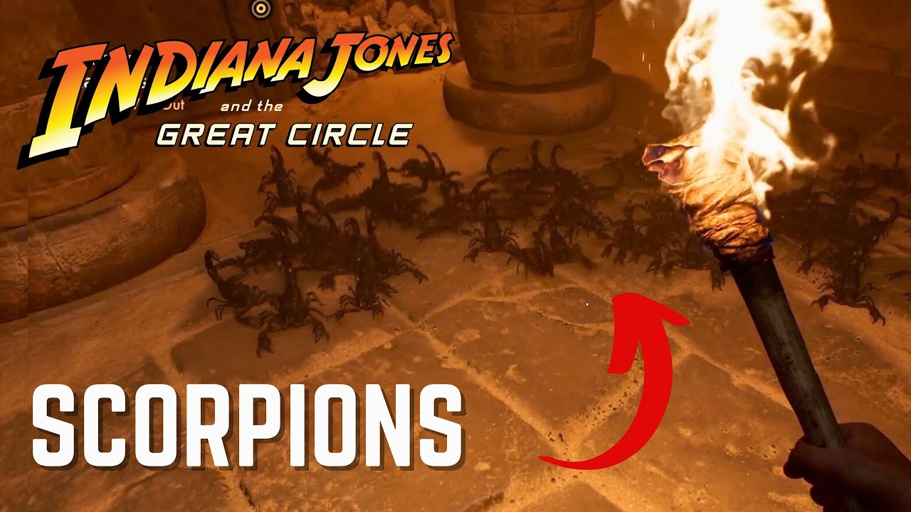 Fighting Scorpions [Not Snakes] - Indiana Jones and the Great Circle ...