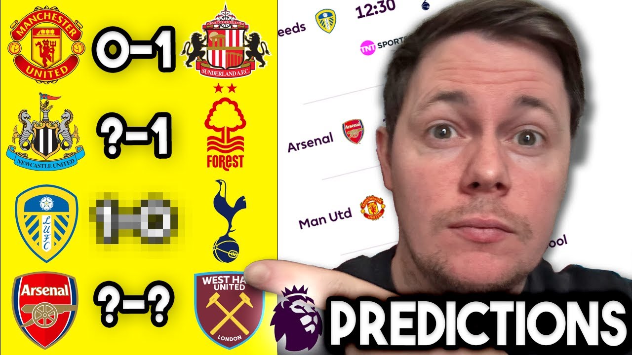 Premier League Week 7 Predictions - YouTube