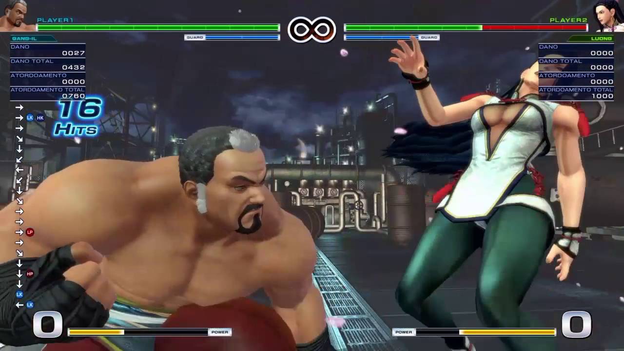 Kof XIV Gang il Combos - YouTube