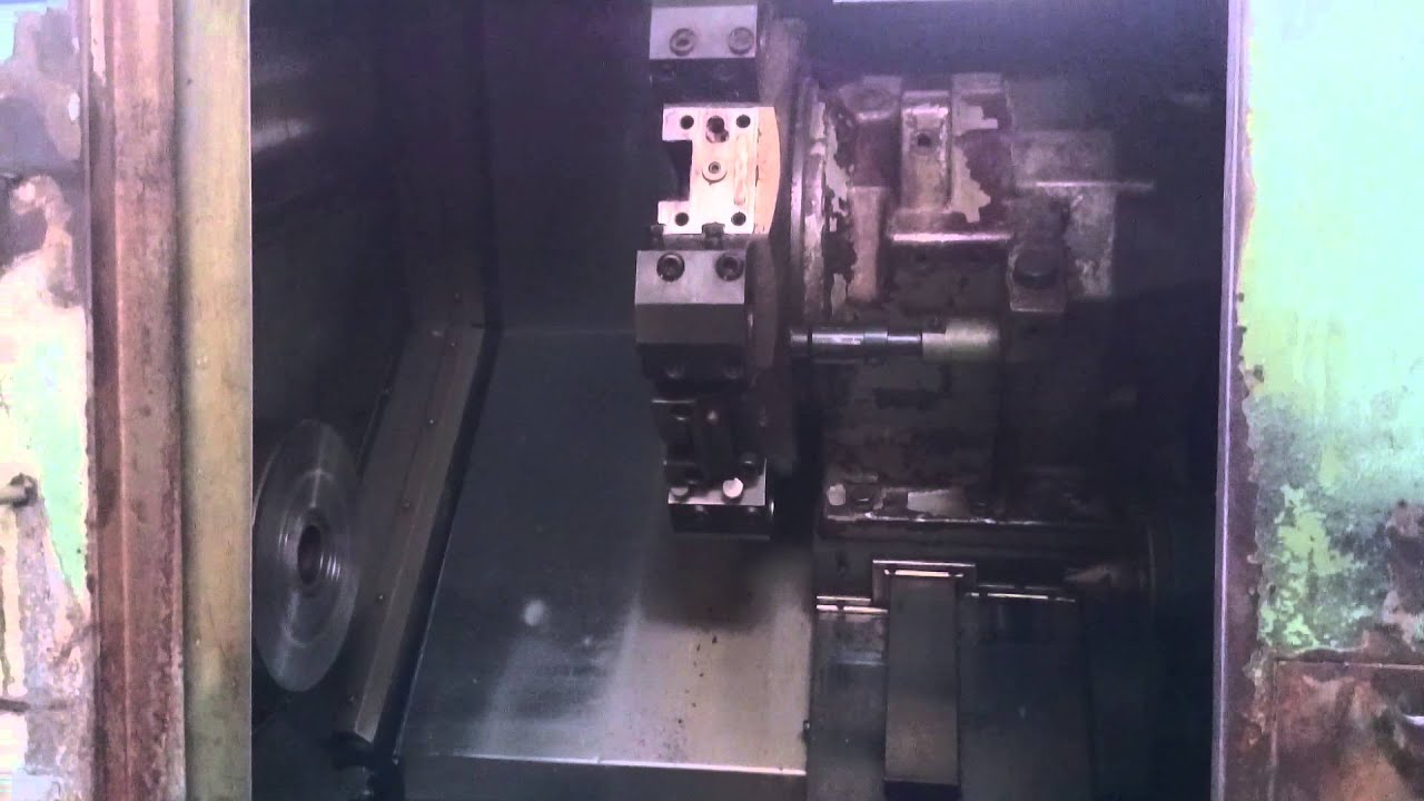 TIỆN OKUMA LB15 OSP 5000 - YouTube