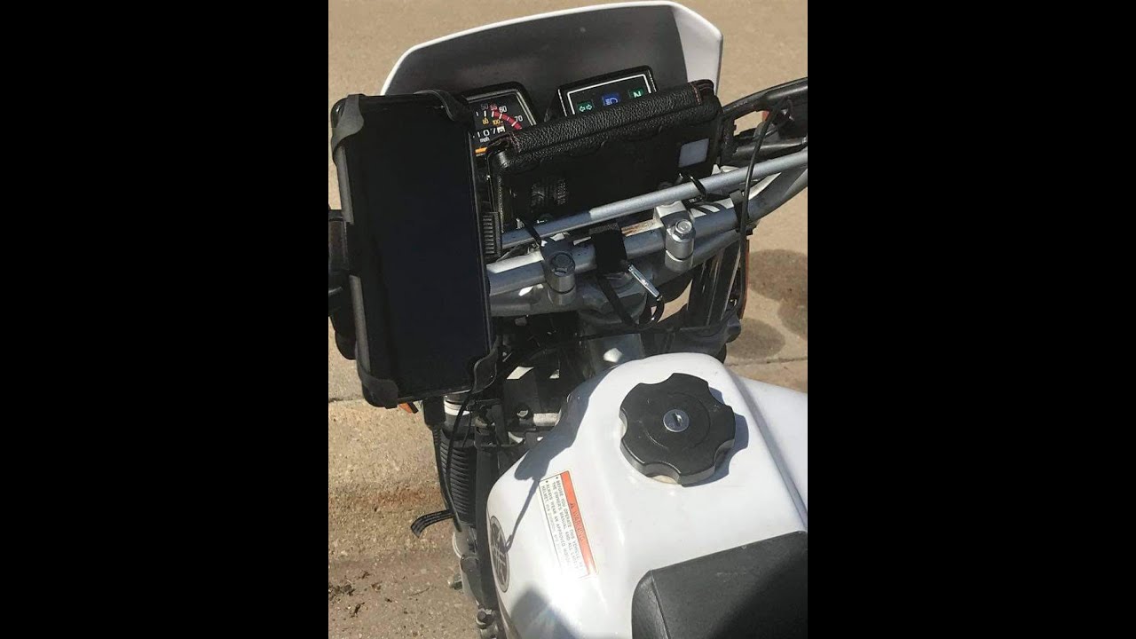 TW200: Portable Battery Pack and Battery Pigtail Install - YouTube
