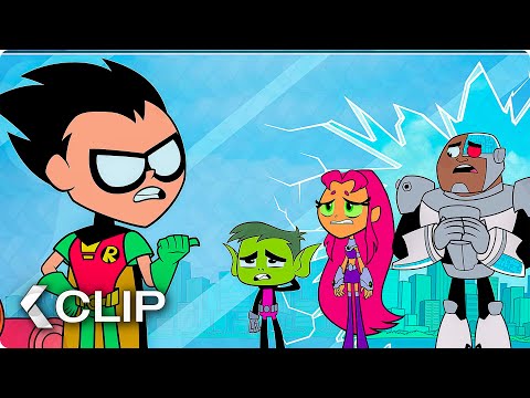 Young Teen Titans Have No Plan Movie Clip - Teen Titans Go! vs Teen Titans (2019)
