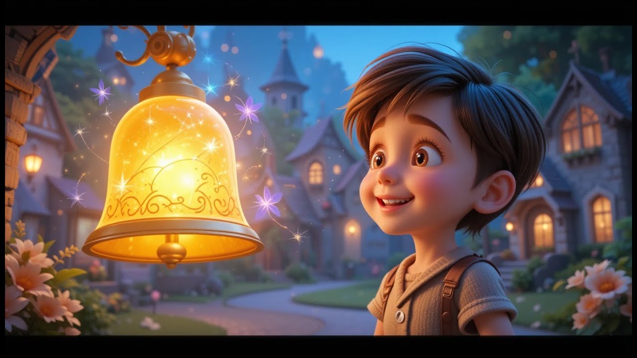 The Golden Bell Rings Ding Ding Ding Rhyme Song | Popular Nursery Rhyme ...