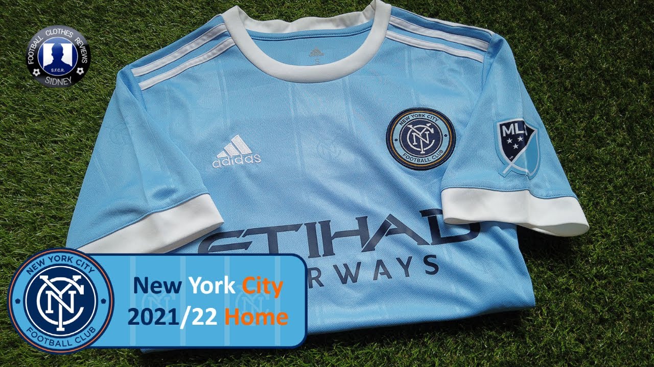 ADIDAS New York City FC 2021/22 Home Kit Unboxing + Try on!! - YouTube