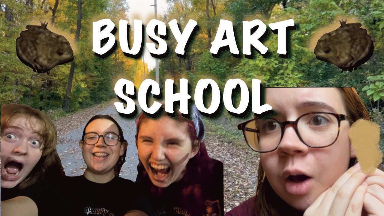 *busy week at art school and sonny angels| art school week 10* - YouTube