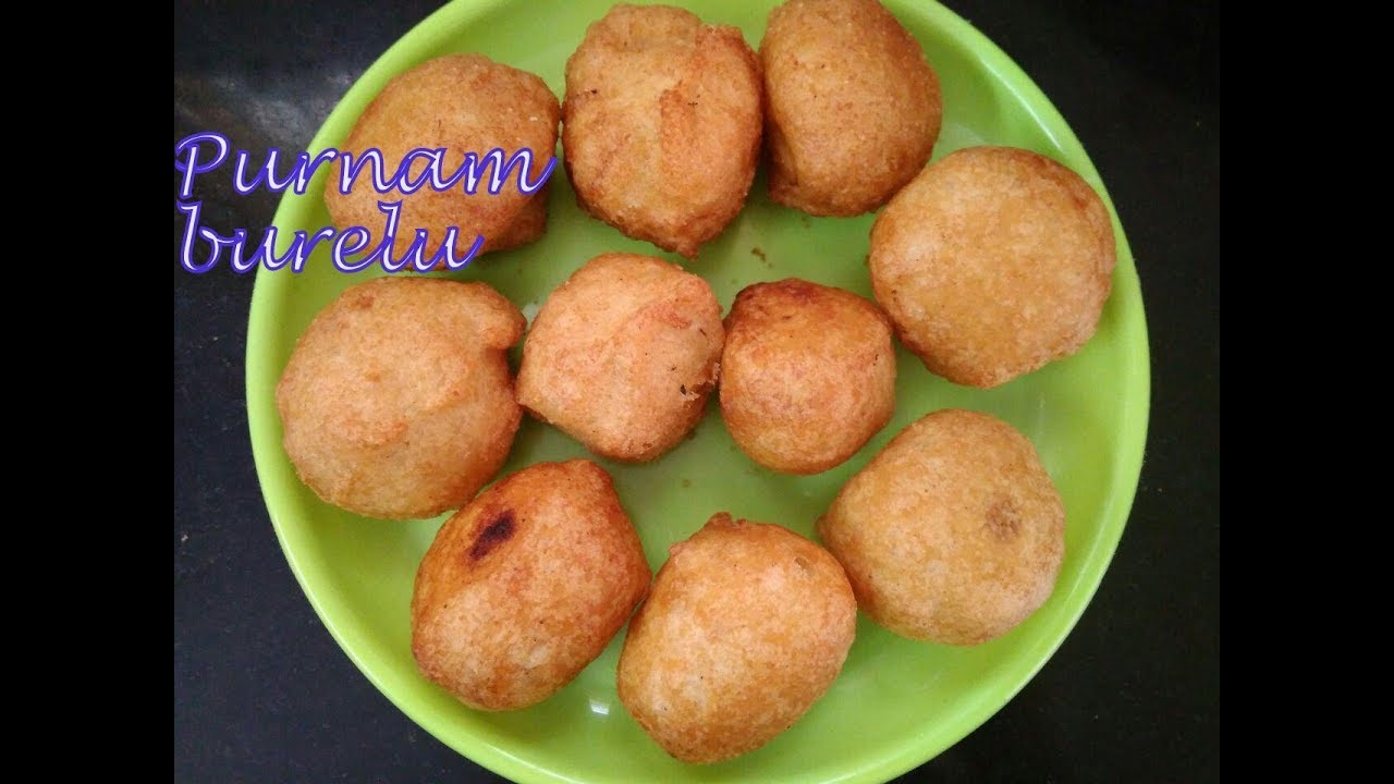 Senagapappu purnam boorelu || sweet purnalu || purnam burelu - YouTube