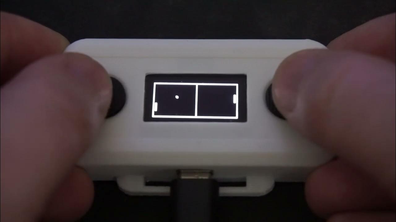 MICROPYTHON PONG - YouTube