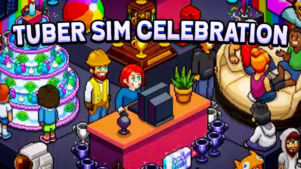 Tuber Sim Celebration 2019 Room Event PewDiePie's Tuber Simulator - YouTube