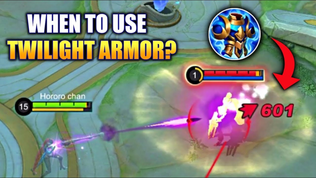 WHEN TO USE TWILIGHT ARMOR? | MOBILE LEGENDS - YouTube