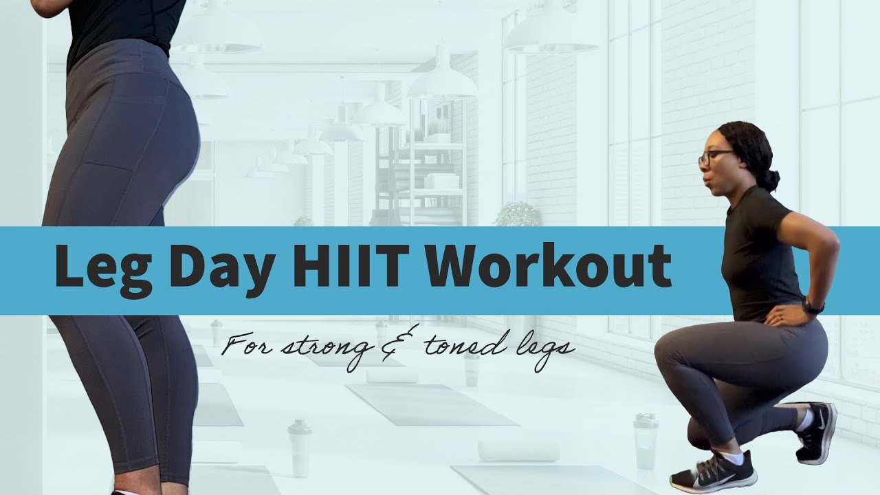 5 Minute Leg Day HIIT workout circuit - YouTube