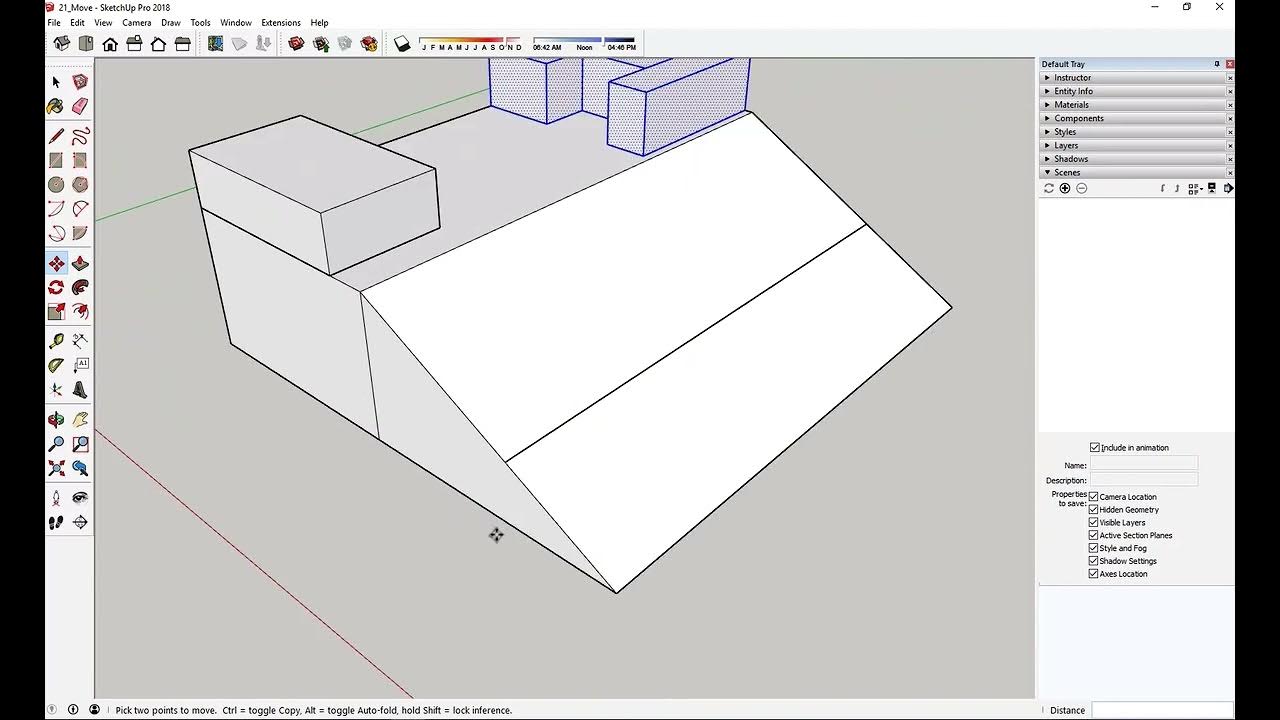SketchUP Pro Tutorial 1 | Class 22 | Modify Move - YouTube