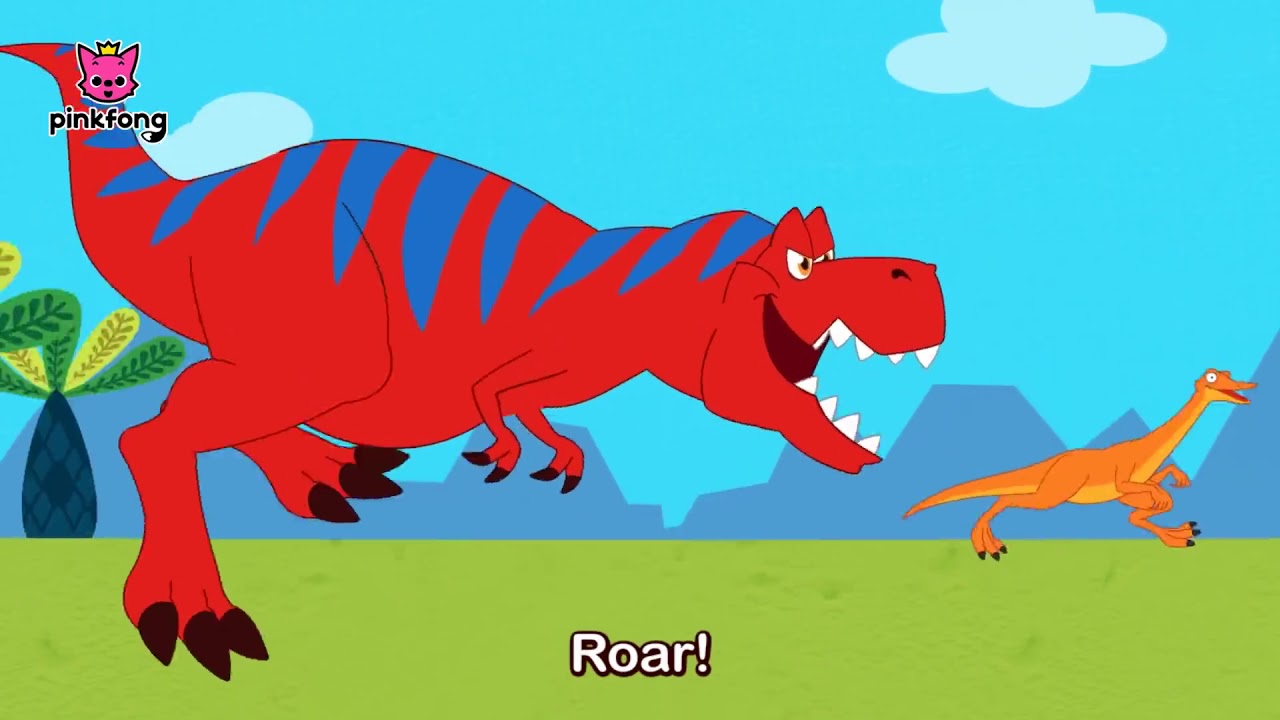 Tyrannosaurus Rex DInosaur Song Pinkfong Songs for Children - YouTube