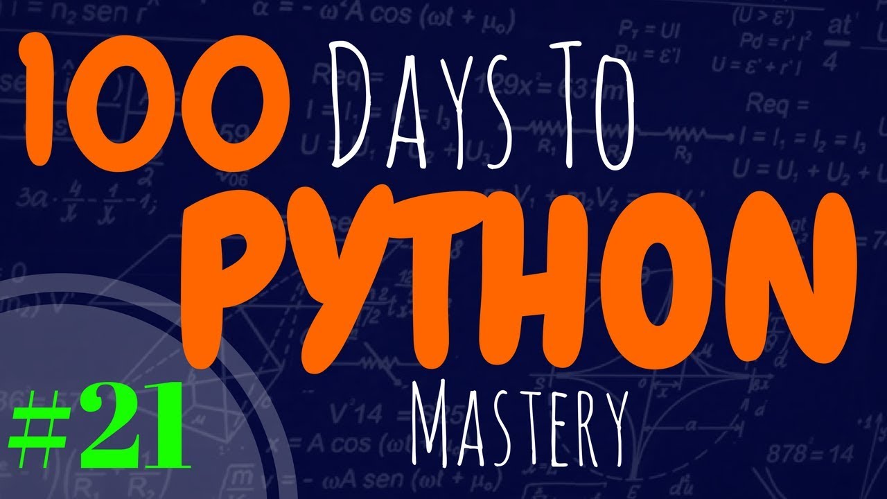Day 21 Learn Python Fast In 100 Days Of Programming Numpy Youtube