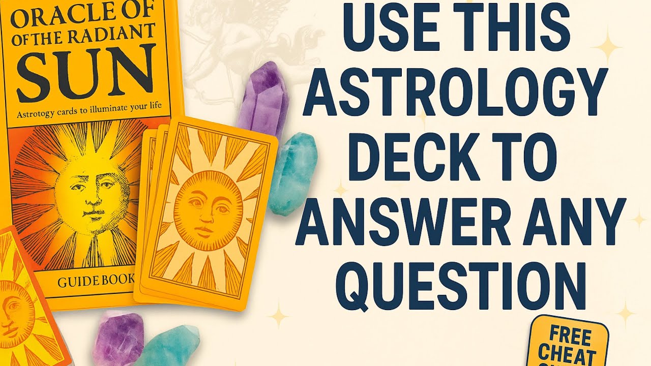 5 Real Questions You Can Ask with the Oracle of the Radiant Sun - YouTube