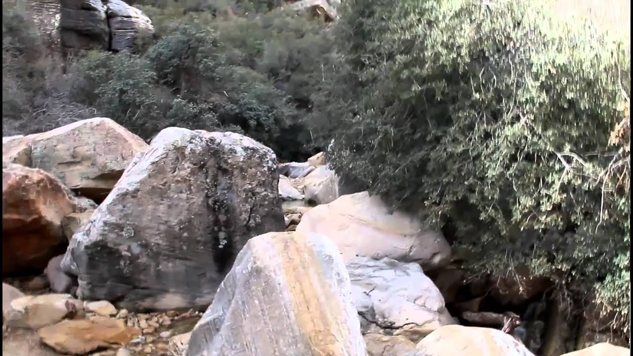 Ice Box Canyon, Hiking trail/ Red Rock - YouTube