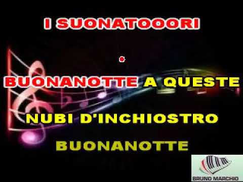 KARAOKE NOTTE DI NOTE NOTE DI NOTTE (DEMO) - CLAUDIO BAGLIONI - YouTube